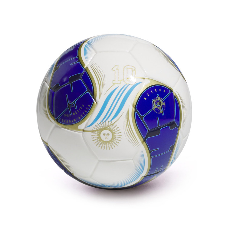 Ball adidas Mini Messi White-Mystery Ink-Lucid Blue-Lucky Blue Botto ...
