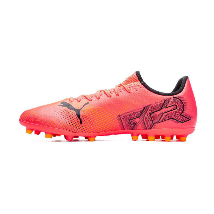 Football Boots Puma Future 7 Play MG Sunset Glow-Black-Sun Stream ...
