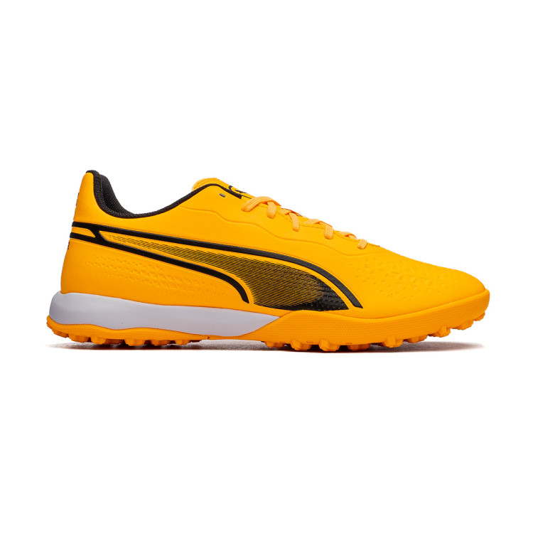 Bota de fútbol Puma King Match Turf Sun Stream-Black-Sunset Glow ...