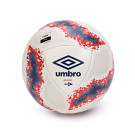 Bola Umbro Neo Swerve White-Estate Blue-Rococco Red - Fútbol Emotion