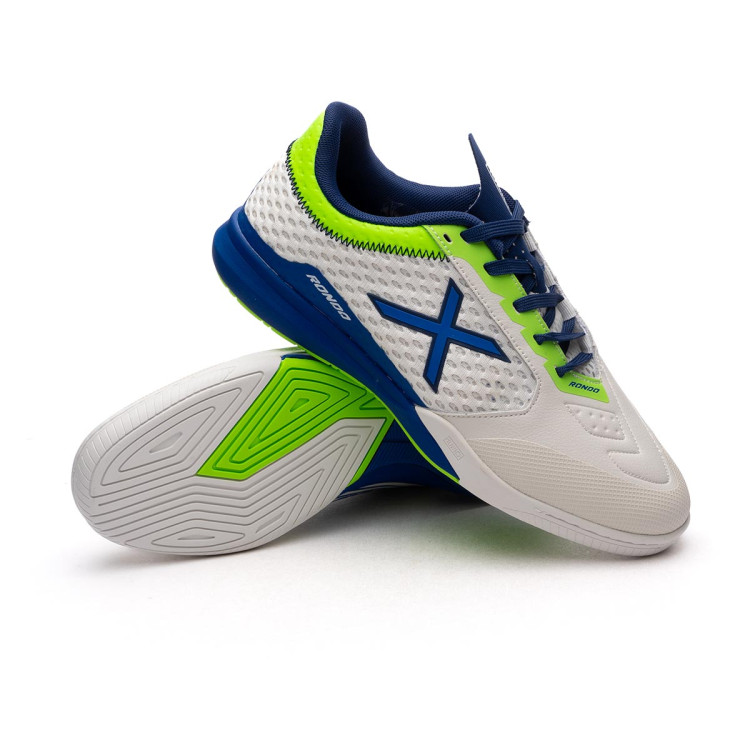 Zapatilla de Fútbol sala Munich Rondo Blanco - Fútbol Emotion