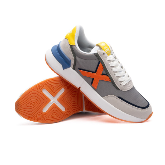 Baskets Munich Versus White-Particle Grey-Rose-Black-Smoke Grey - Fútbol Emotion