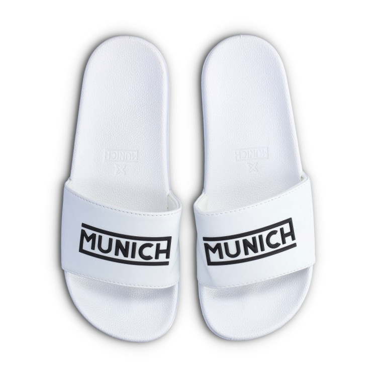 Chanclas Munich 3D Logo Platinum Violet-Sail-Platinum Violet - Fútbol ...