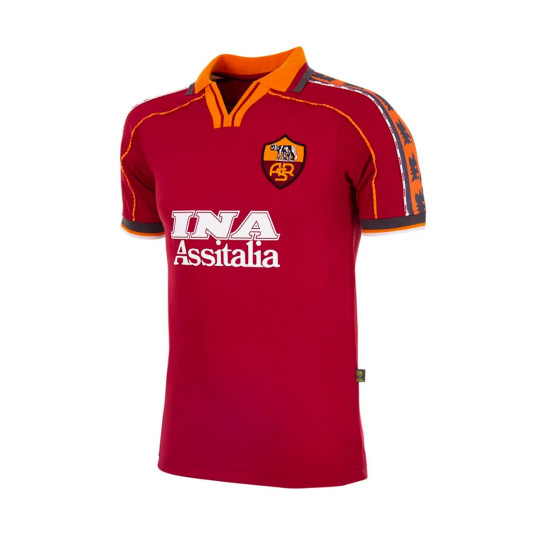 Playera COPA AS Roma Fanswear Red - Fútbol Emotion