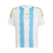 Jersey adidas Kids Messi White-Semi Blue Burst - Fútbol Emotion