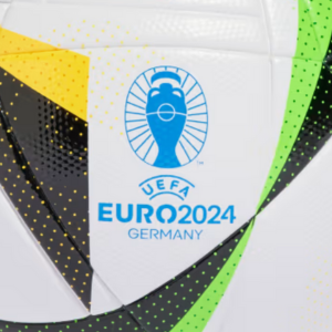 Pallone adidas Fussballliebe Euro24 350 gr White-Black-Glory blue ...