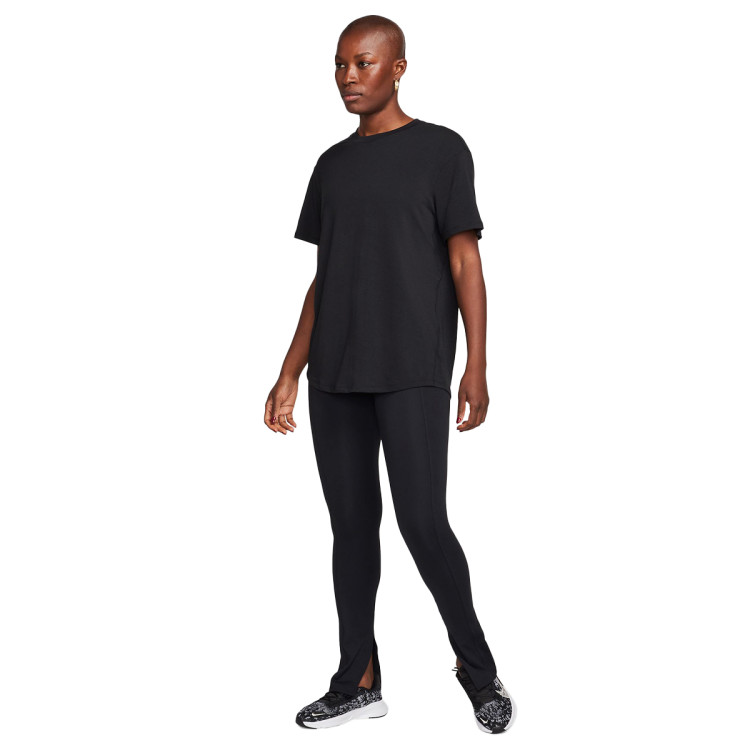 Camiseta Nike One Relaxed Mujer Black-Black - Fútbol Emotion