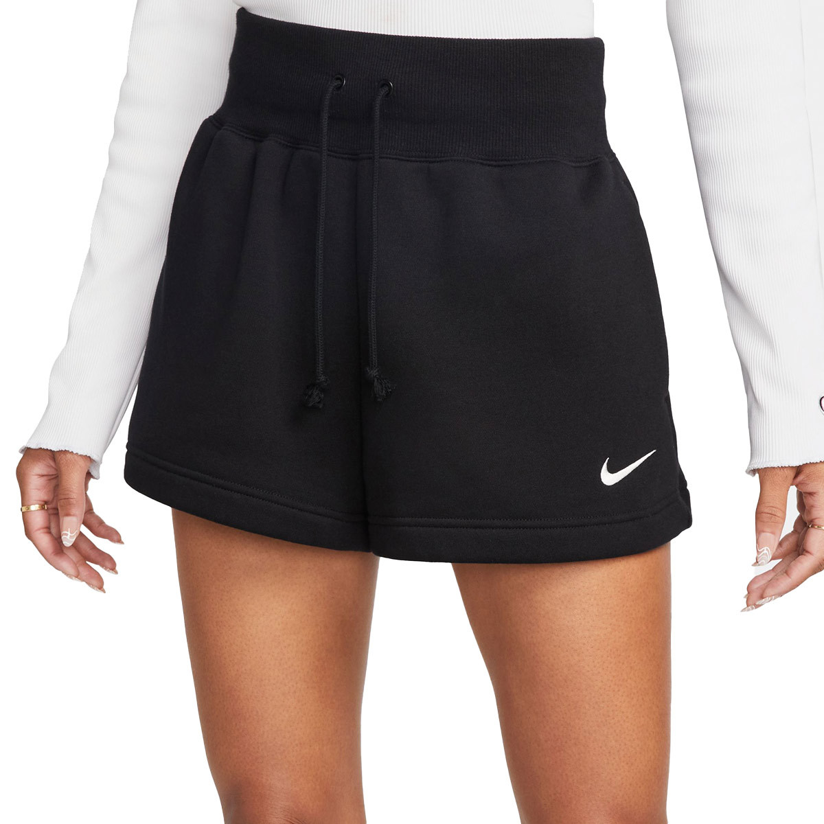 Short Nike Phoenix Fleece Mujer Earth Strata-Putty Grey-Ivory - Fútbol ...