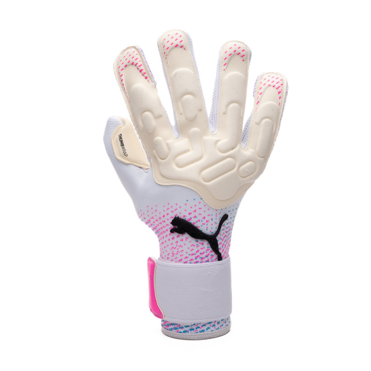Guante de porteros Puma Future Pro Hybrid White-Poison Pink-Black ...