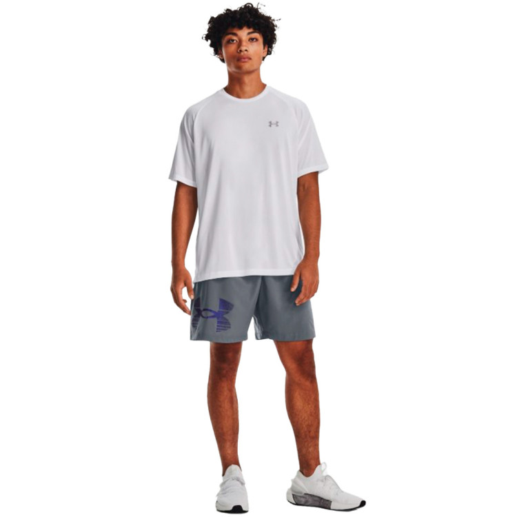 Maglia Under Armour Tech Reflective White - Fútbol Emotion