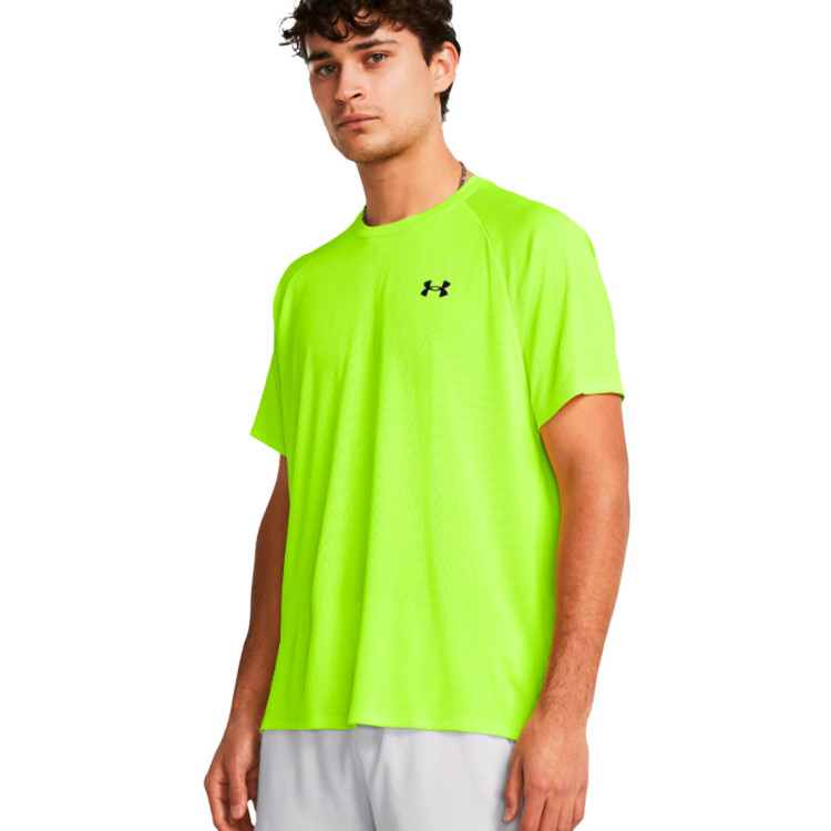 Jersey Under Armour Tech Textured High Vis Yellow - Fútbol Emotion