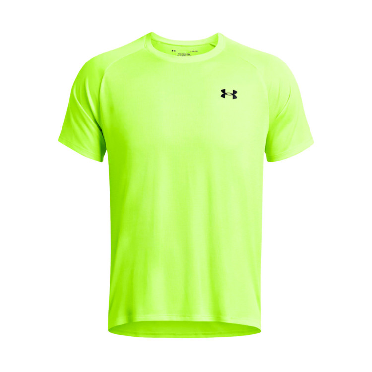 Jersey Under Armour Tech Textured High Vis Yellow - Fútbol Emotion