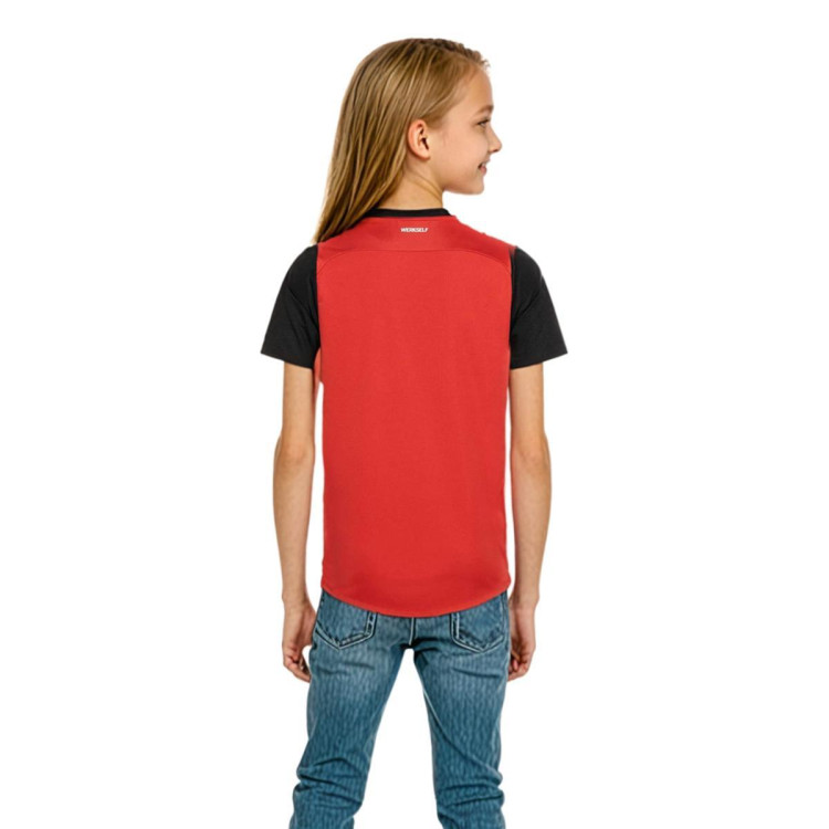 Jersey Castore Kids Bayer Leverkusen 2024-2025 Home Scarlet-Caviar ...