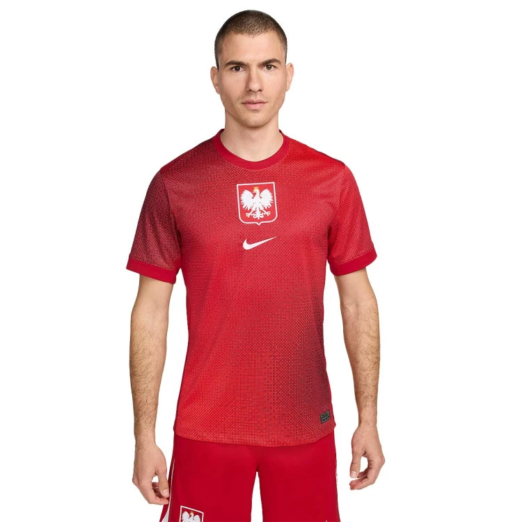 T-Shirt Nike Poland Euro 2024 Away Bright Crimson-Gym Red-Team Red ...