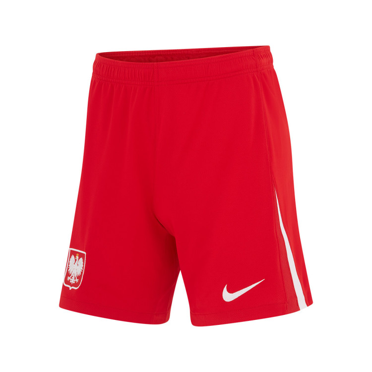 Pantaloncini Nike Polonia Home Kit Euro 2024 Sport Red-White-White No ...