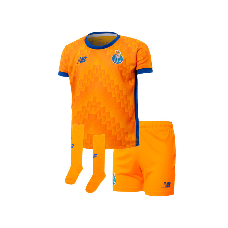Kit New Balance Kids FC Porto 2024-2025 Away Yellow - Fútbol Emotion