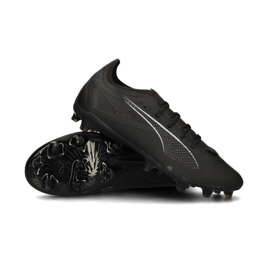 Taco de fútbol Puma Ultra 5 Pro FG/AG Black-White - Fútbol Emotion
