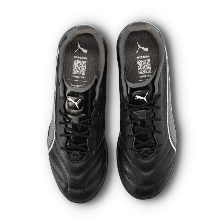 Bota de fútbol Puma King Pro Turf Black-White-Cool Dark Gray - Fútbol ...