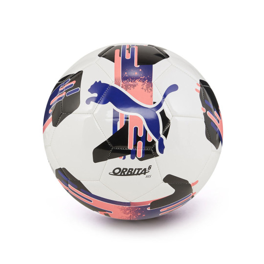 Ball Puma Orbita 6 MS White-Lapis Lazuli-Sunset Glow - Fútbol Emotion