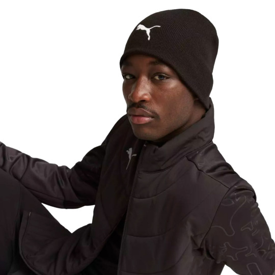 Bonnet Puma Individualwinterized Tech Beanie Black-White - Fútbol Emotion