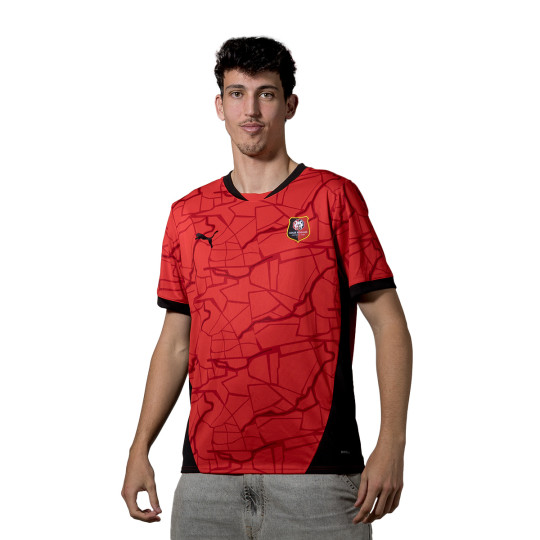 Jersey Puma Stade Rennais 2024-2025 Home Red-Black - Fútbol Emotion
