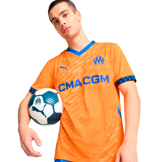 Camiseta Puma Olympique Marsella Tercera Equipación 2024-2025 Fluro ...