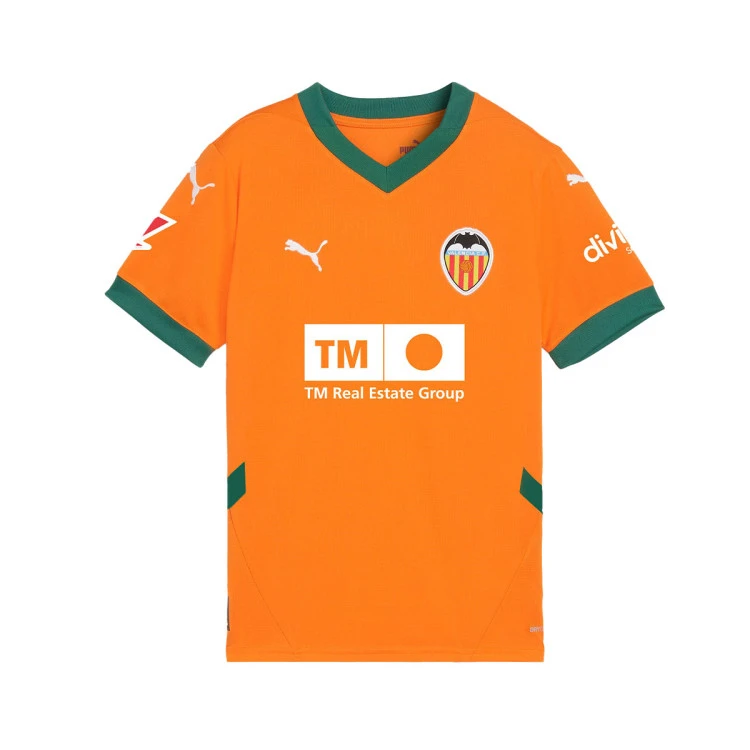 Jersey Puma Valencia CF 2024-2025 Third Rickie Orange-Vine - Fútbol Emotion