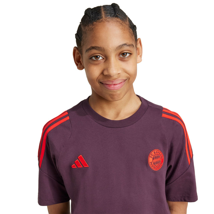 Jersey adidas Kids FC Bayern Training 2024-2025 Shadow Maroon-Red ...