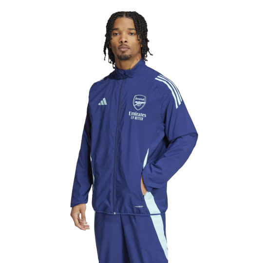 Jacke adidas Arsenal FC Training 2024-2025 Nachthimmel - Fútbol Emotion