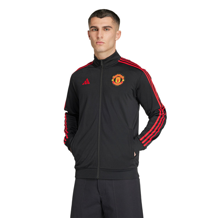 Jacket adidas Manchester United Fanswear 2024-2025 Black - Fútbol Emotion