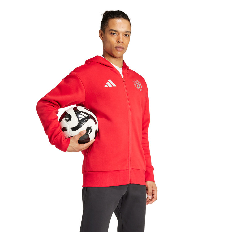 Jacket adidas Manchester United Pre-Match 2024-2025 Red - Fútbol Emotion