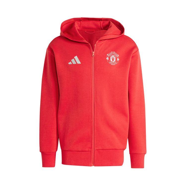 Jacket adidas Manchester United Pre-Match 2024-2025 Red - Fútbol Emotion
