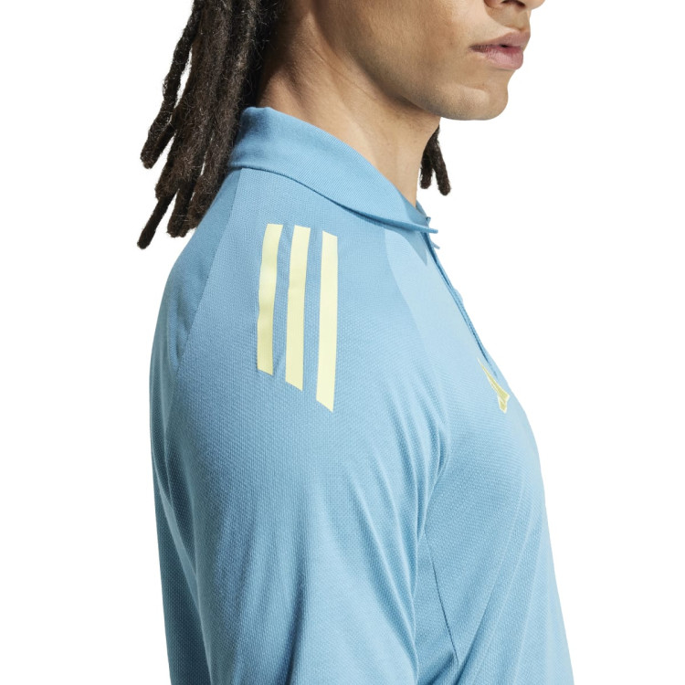 Polo shirt adidas Ajax Training 2024-2025 Tactile Steel - Fútbol Emotion