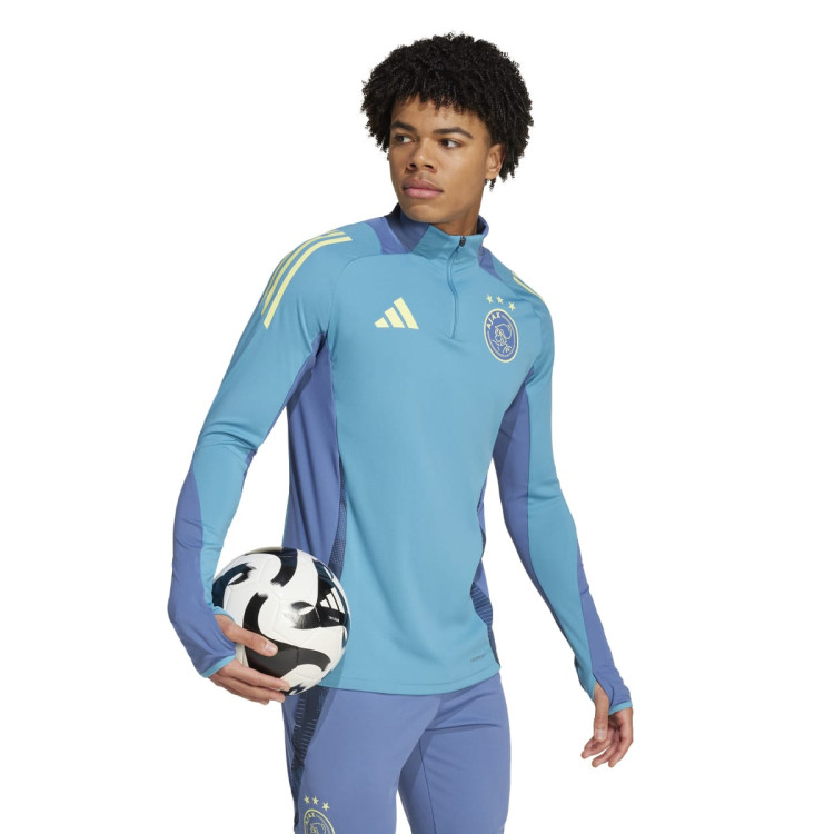 Sudadera adidas Ajax Training 2024-2025 Tactile Steel - Fútbol Emotion