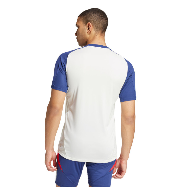 Jersey adidas Olympique Lyon Training 2024-2025 White Tint-Midnight ...