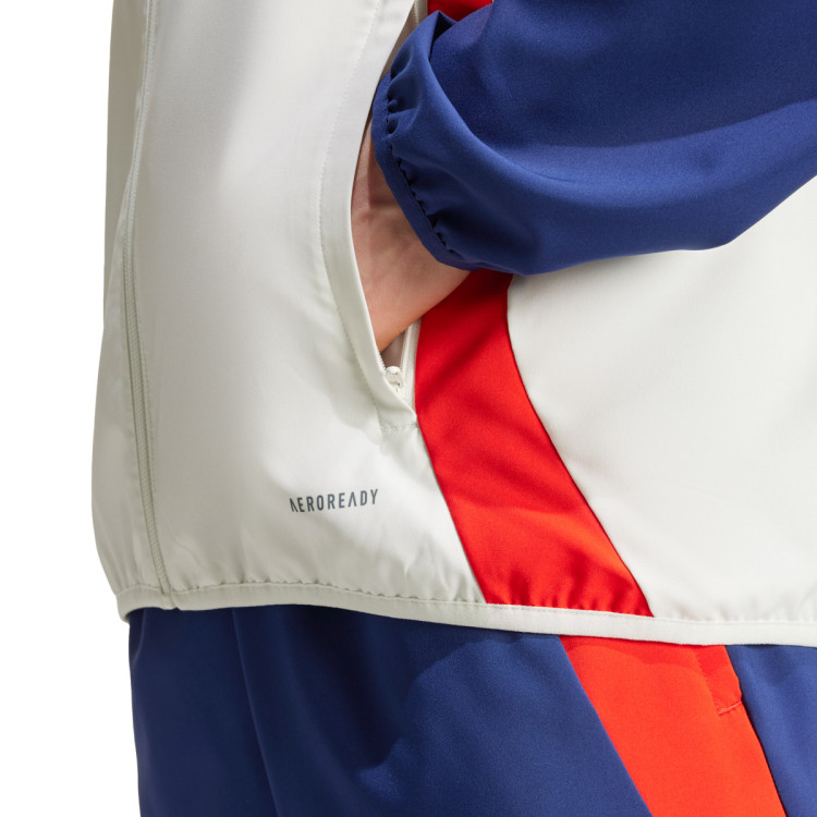 Chaqueta adidas Olympique Lyon Training 2024-2025 White Tint-Midnight ...