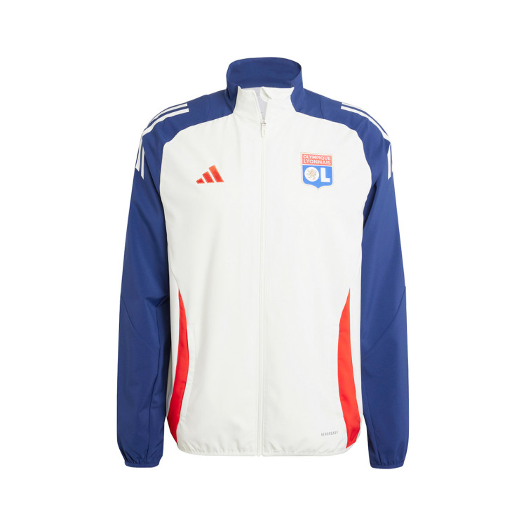 Chaqueta adidas Olympique Lyon Training 2024-2025 White Tint-Midnight ...