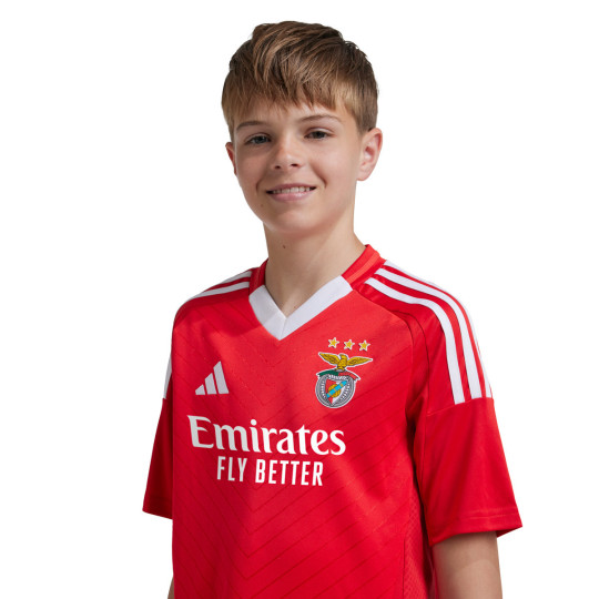 Camisola adidas SLB Benfica Primeiro Equipamento 2024-2025 Criança Red ...