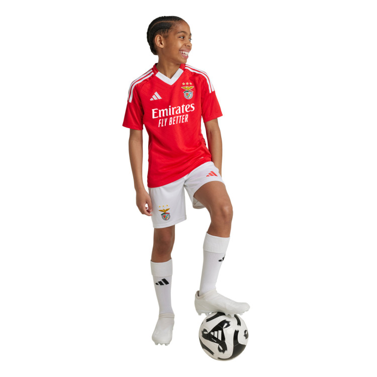Conjunto adidas SLB Benfica Primeiro Equipamento 2024-2025 Criança Red ...
