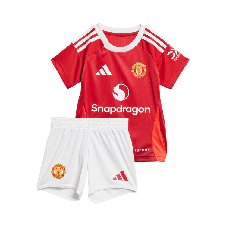Kit adidas Infants Manchester United 2024-2025 Home Red - Fútbol Emotion