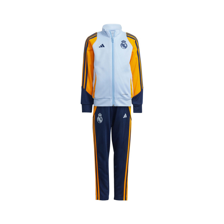 Chándal adidas Real Madrid Training 2024-2025 Niño Glow Blue-Crew ...