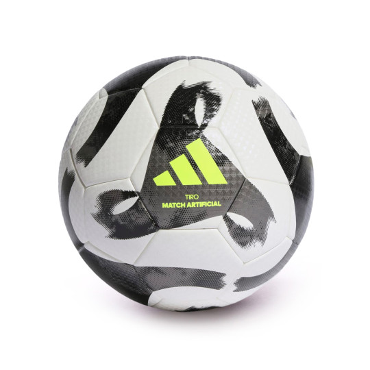 Ball adidas Tiro Match White-Black-Iron met-Solar yellow - Fútbol Emotion