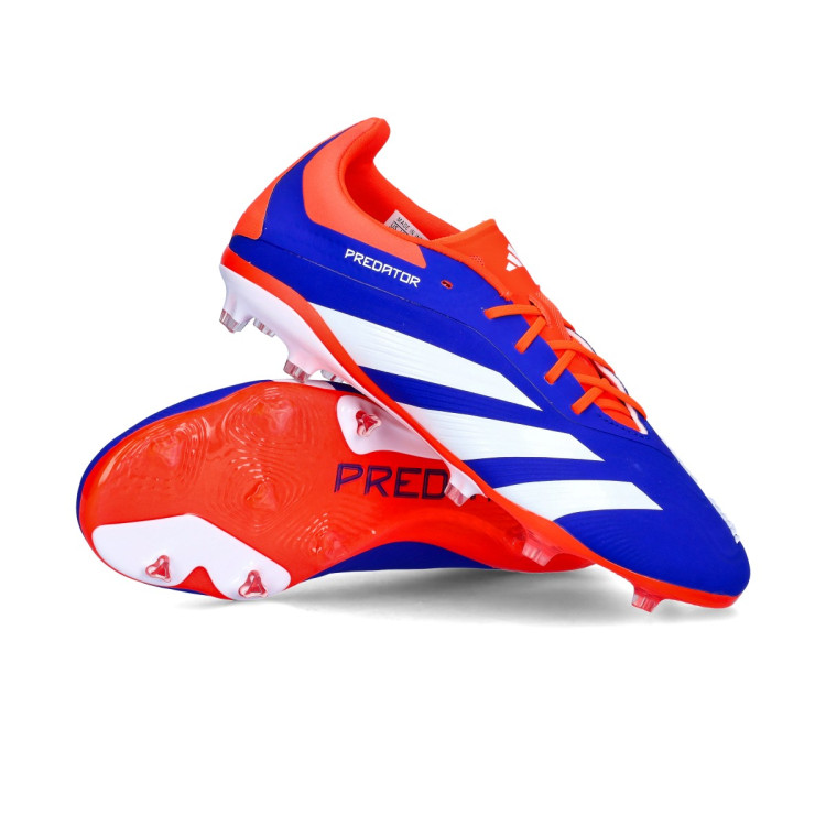 Football Boots adidas Kids Predator Elite L FG Lucid Blue-Ftwr White ...