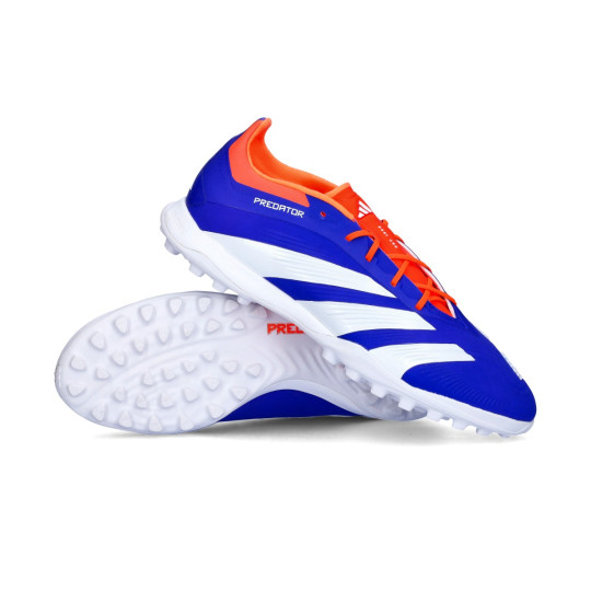 Football Boots adidas Predator Elite L Turf Lucid Blue-White-Solar Red ...