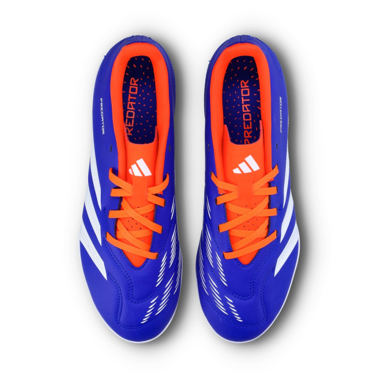 Bota de fútbol adidas Predator Club L Turf Lucid Blue-Ftwr White-Solar ...
