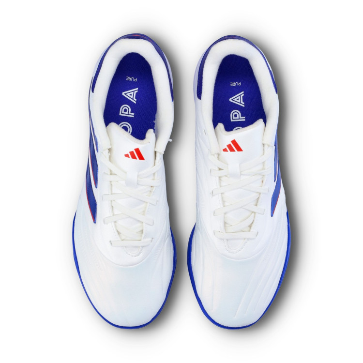 Bota de fútbol adidas Copa Pure 2 League Turf White-Lucid Blue-Solar ...