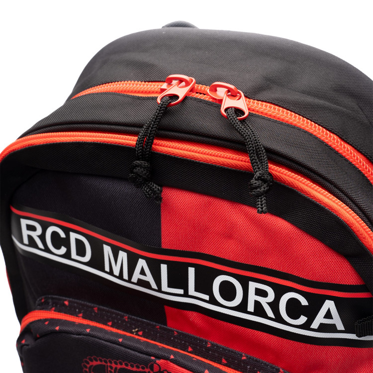 Mochila RCDM RCD Mallorca Escolar Rojo-Negro - Fútbol Emotion