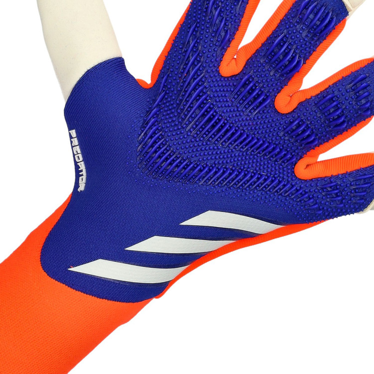 Guante de porteros adidas Predator Pro Hybrid Lucid blue-Solar red ...
