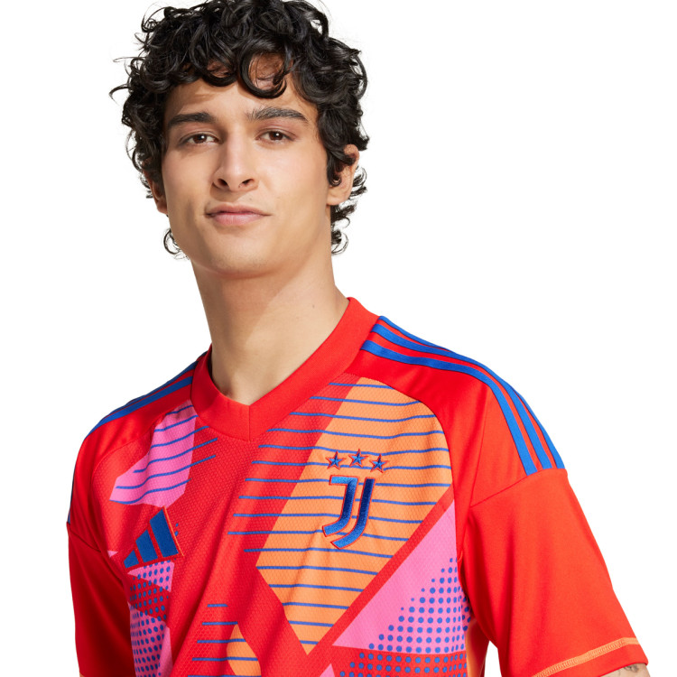 Jersey adidas Juventus 2024-2025 Goalkeeper Home Red-Team Royal Blue ...
