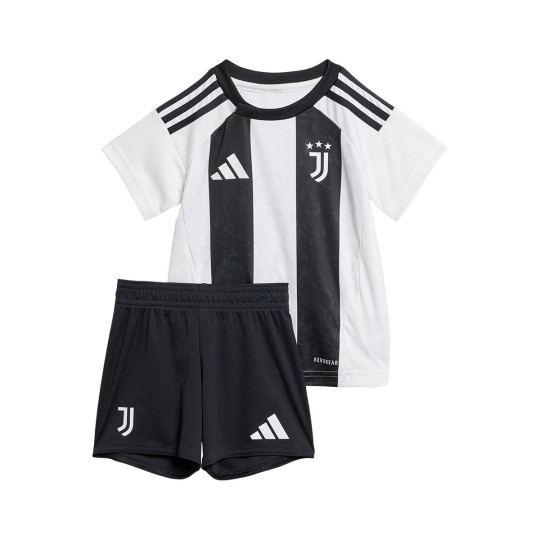 Conjunto adidas Juventus Primera Equipación 2024-2025 Bebé White-Black ...